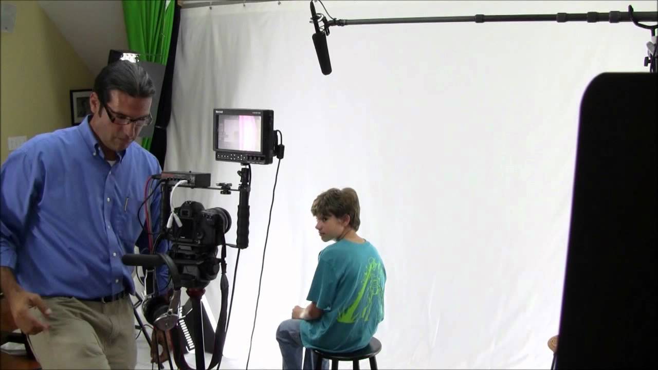 Lighting a Low Budget Television Commercial for Muzzy Language Course ...