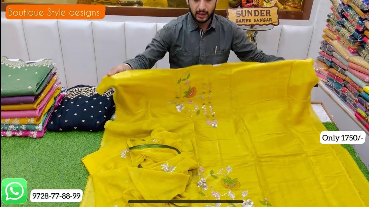 लेने को मजबूर करेंगे ये नए 3D वर्क वाले सूट 👌| krupali ke suit | shimar ...