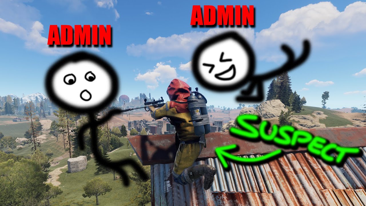 CATCHING & BANNING a CHEATER! | Rust Admin - YouTube