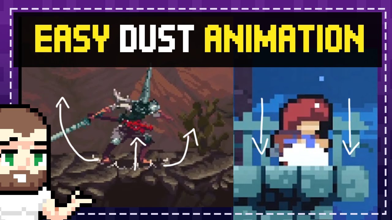 Pixel Art DUST (or Smoke) Animation Tutorial - YouTube