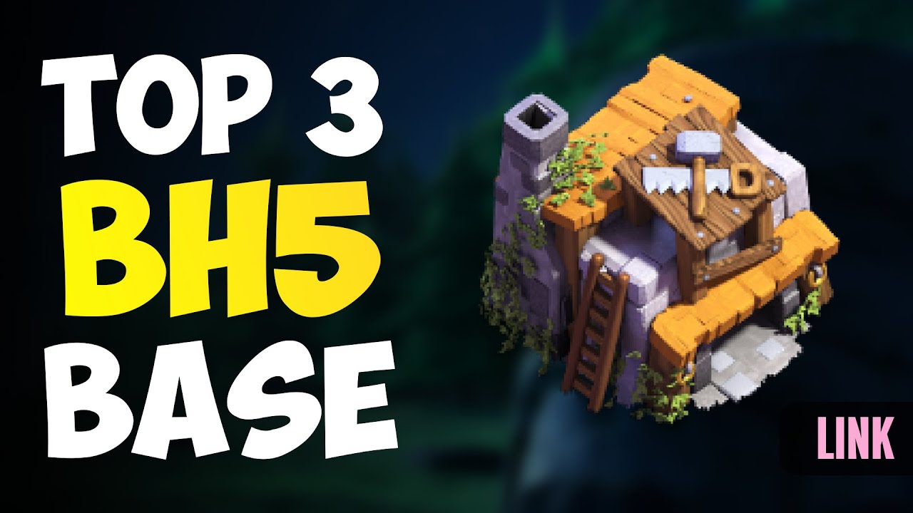 TOP 3 Best Builder Hall 5 Base Copy Link 2025 | COC BH5 Base Layout ...