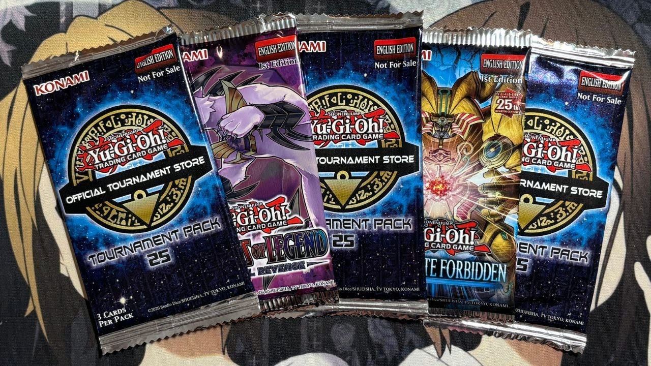 Opening Five Random Yugioh Booster Packs TCG - YouTube
