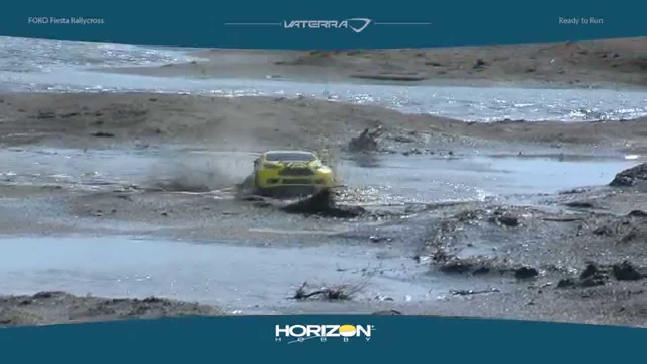Ford Fiesta Rockstar Rally Car 1/10 RTR by VATERRA - YouTube