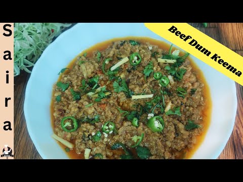 Beef Dum Keema Recipe (quick and easy) | Smoky Keema Recipe | How to ...
