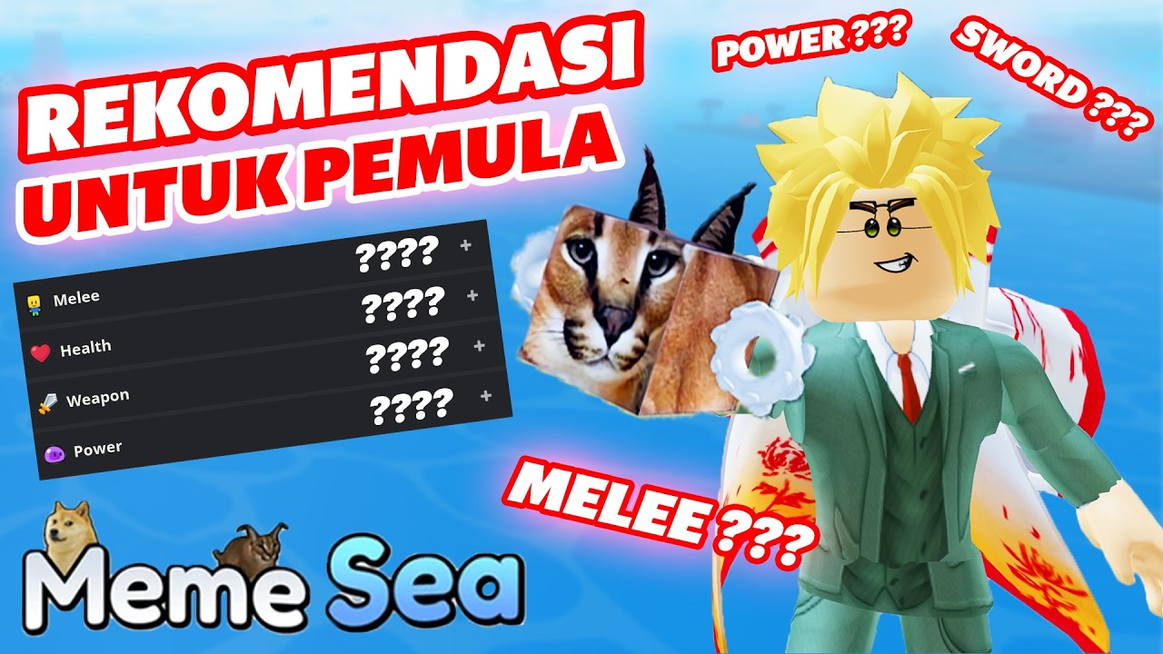 WOW !!! Inilah Rekomendasi Untuk Pemula di Meme Sea #roblox #memesea ...