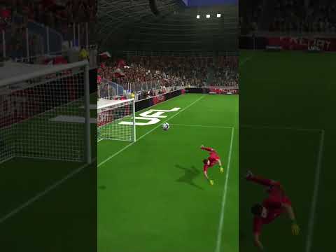 Great save by the goalkeeper 👍👍👍 #footballtricks #footballgaming # ...