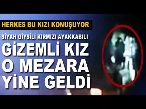 Çorum Mezarlığın Da Gece Gelip Ağlayan #Gizemli #Kız İnsanların Aklını Aldı