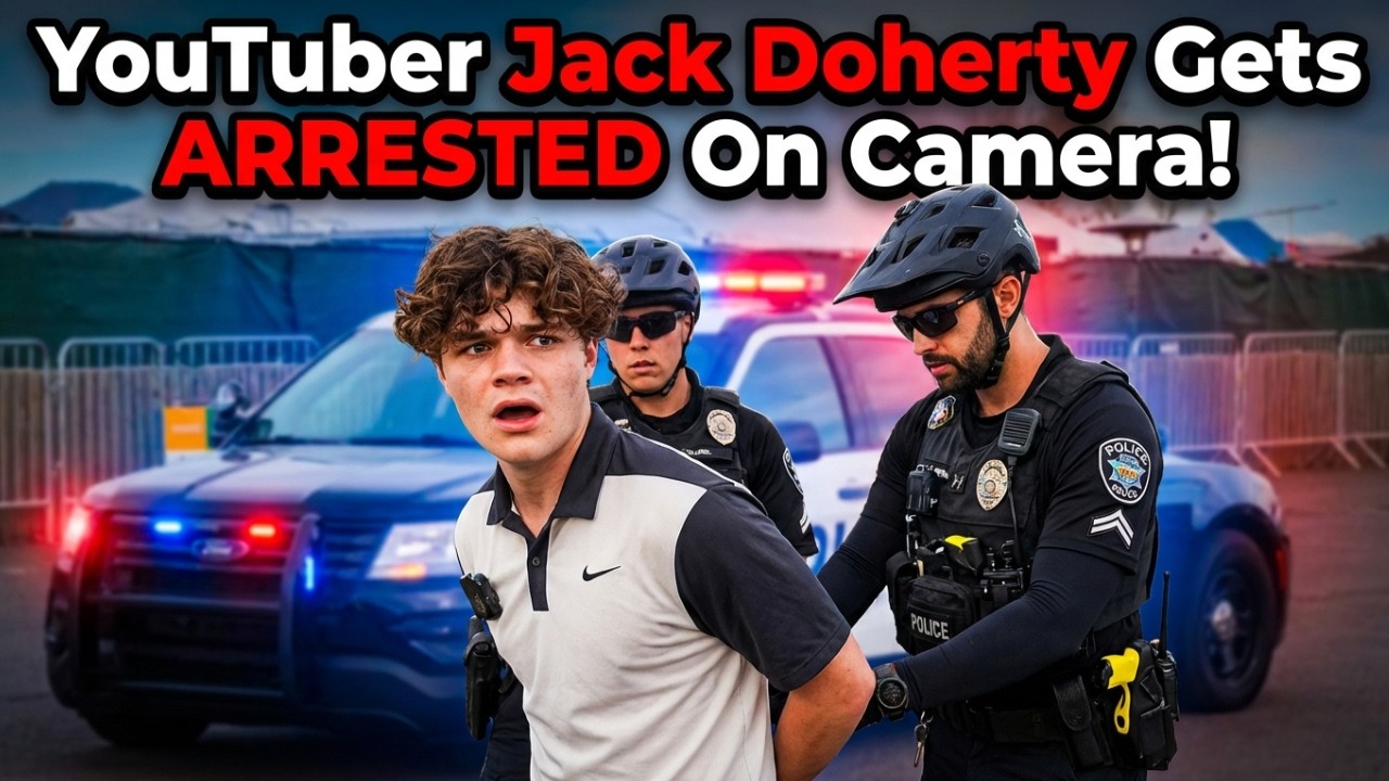 YouTuber Jack Doherty Gets ARRESTED On Camera! - YouTube