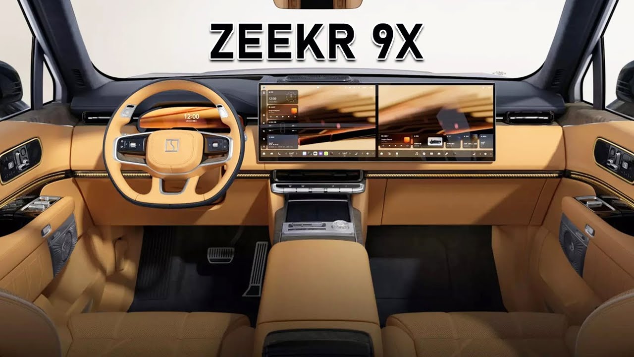 2026 Zeekr 9X – Chinese Flagship SUV with Futuristic Luxury Inside ...