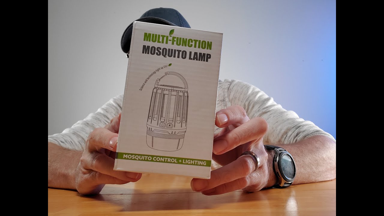 Multi-function mosquito lamp - YouTube