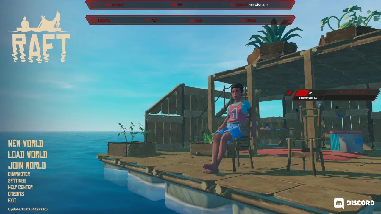 Raft stream with new setup - YouTube