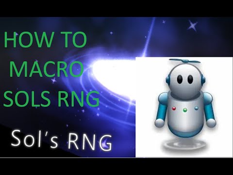 HOW TO MACRO IN SOLS RNG *FREE* - YouTube
