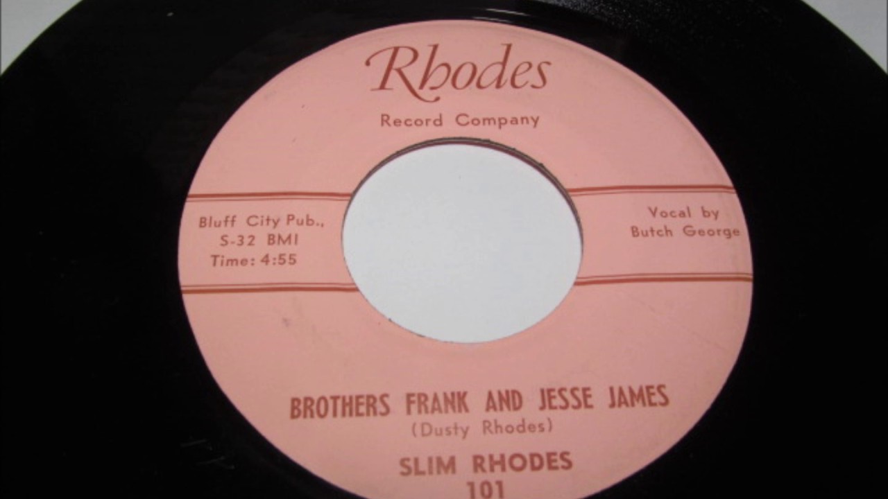 slim rhodes brothers frank & jesse james - YouTube