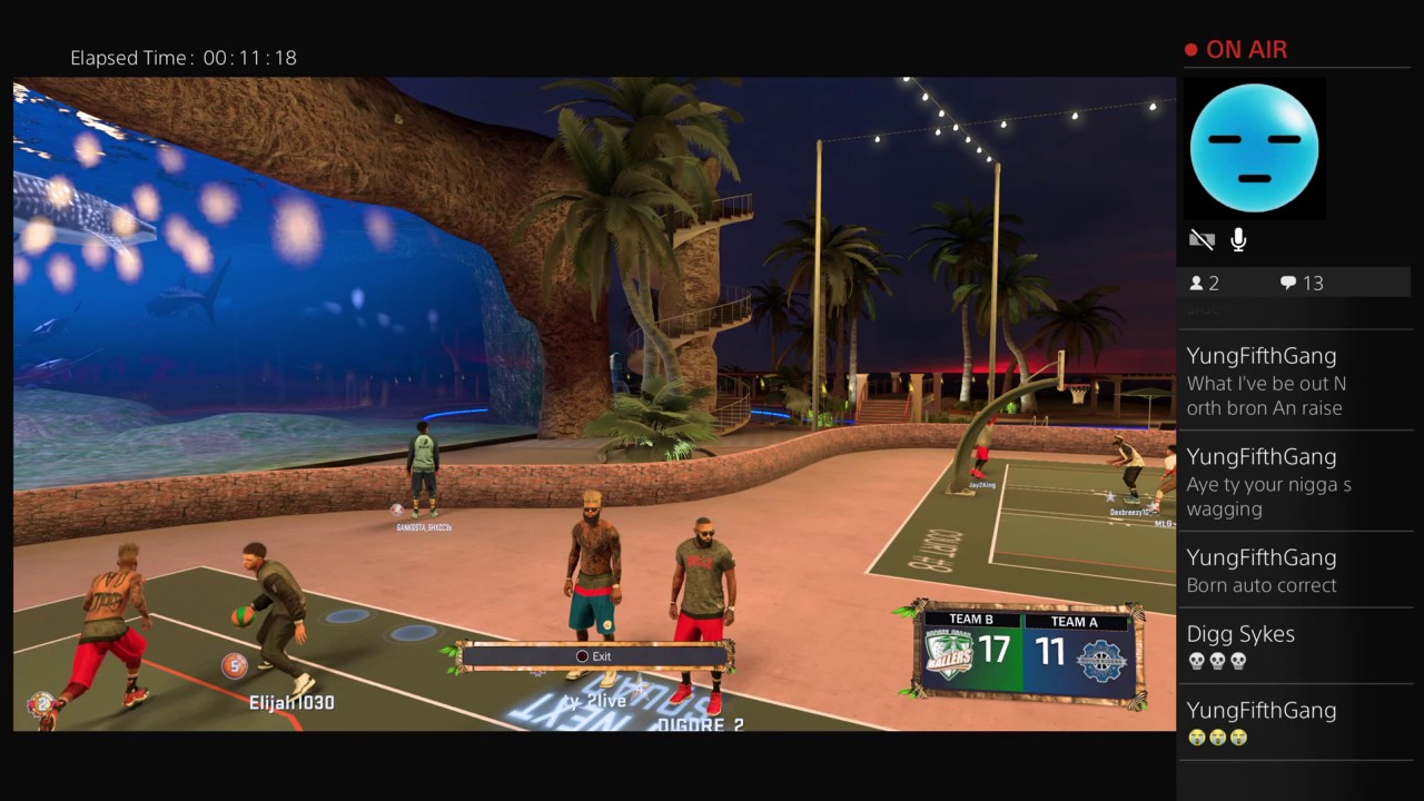 NBA2k17 park gameplay - YouTube