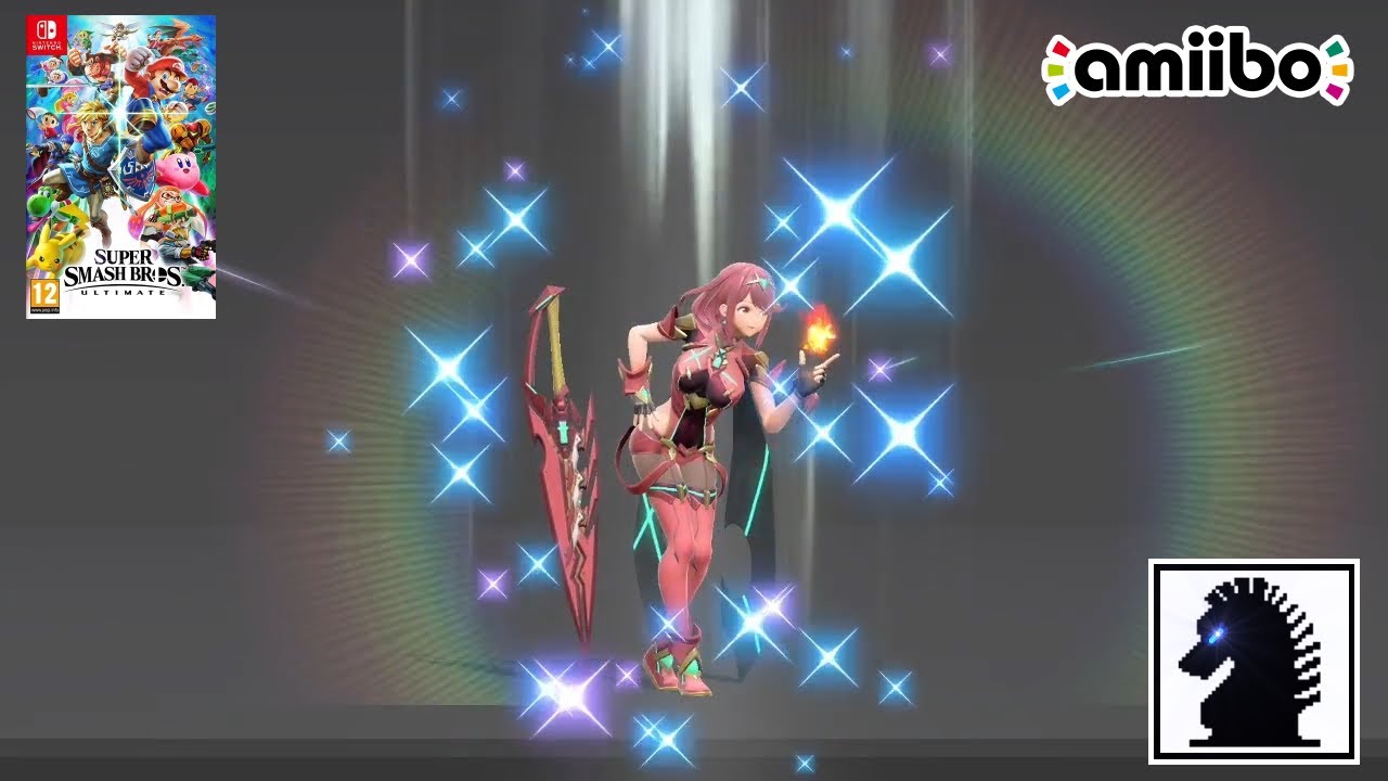 NS Amiibo - Super Smash Bros. Ultimate - #92-1: Pyra - YouTube