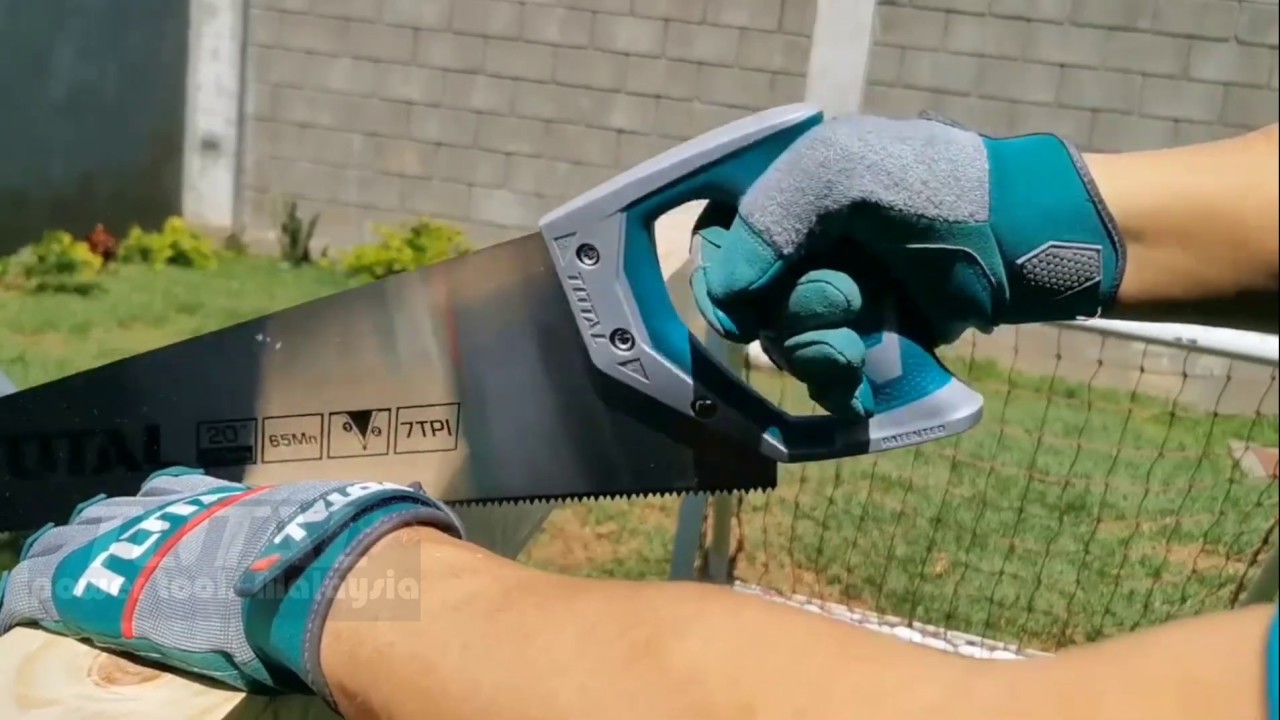 TOTAL®Hand Saw 500mm22in.THT55206 - YouTube