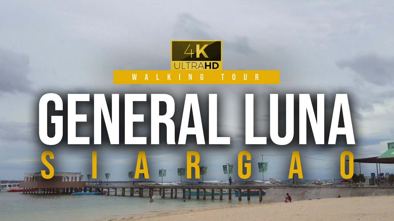 General Luna Siargao walking tour - YouTube