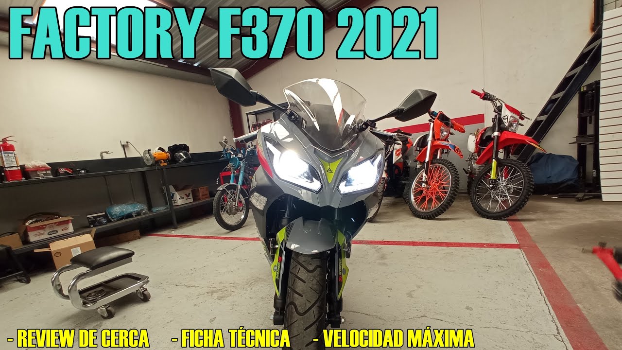 FACTORY F370 2021 || SONIDO + REVIEW + FICHA TÉCNICA + VELOCIDAD MÁXIMA ...
