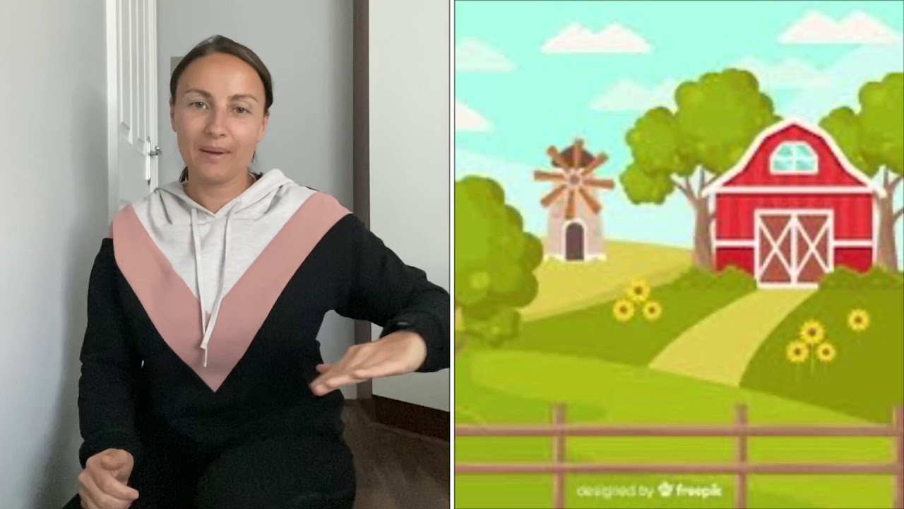 Old Macdonald had a farm~nursery rhymes ~Signalong ~ sign language ...