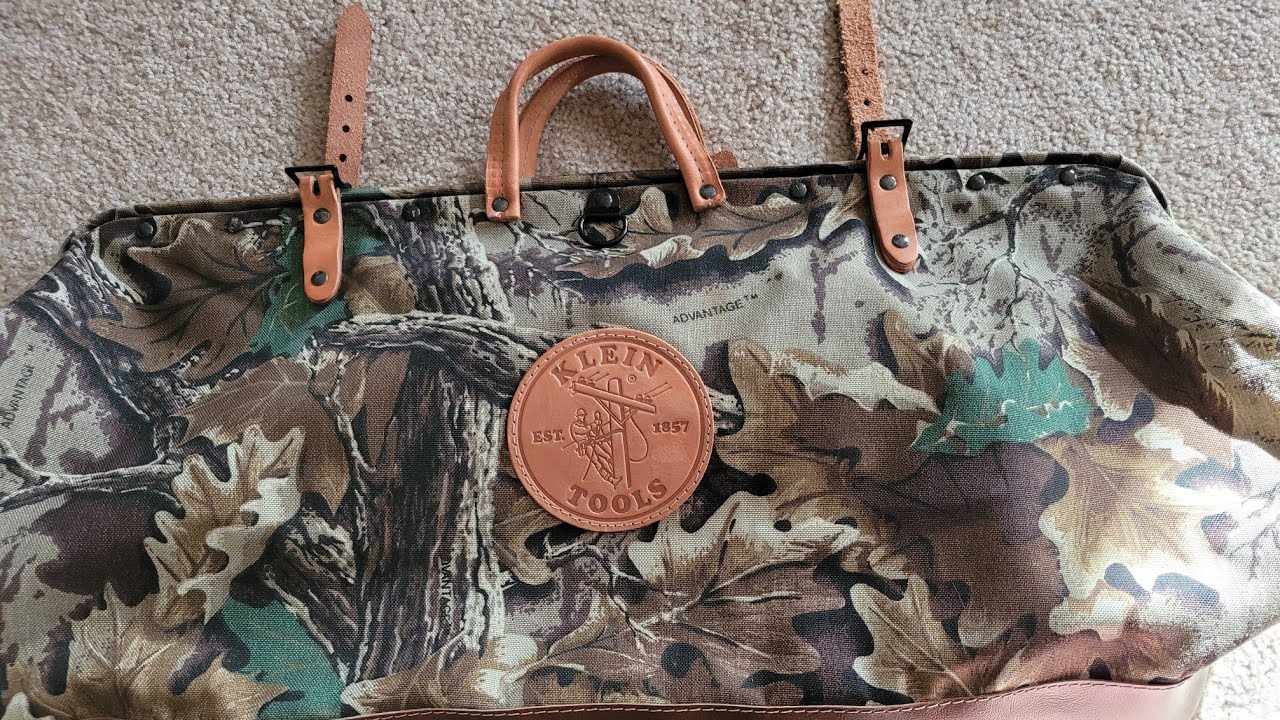 New Trapping bag!! "SUPER AWESOME" Klein Tool Bag - YouTube