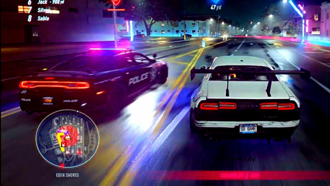 Police Case ⭕ NFS Dodge challenger SRT8 Car 24-07-28 Escaped 🌡️ - YouTube