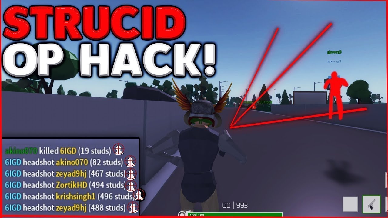 Report this hacker (ROBLOX Strucid) - YouTube