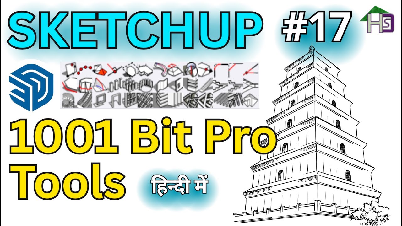 How to Use 1001 Bit Pro Tools in SketchUp | Part 17 | 1001 Bit Pro ...