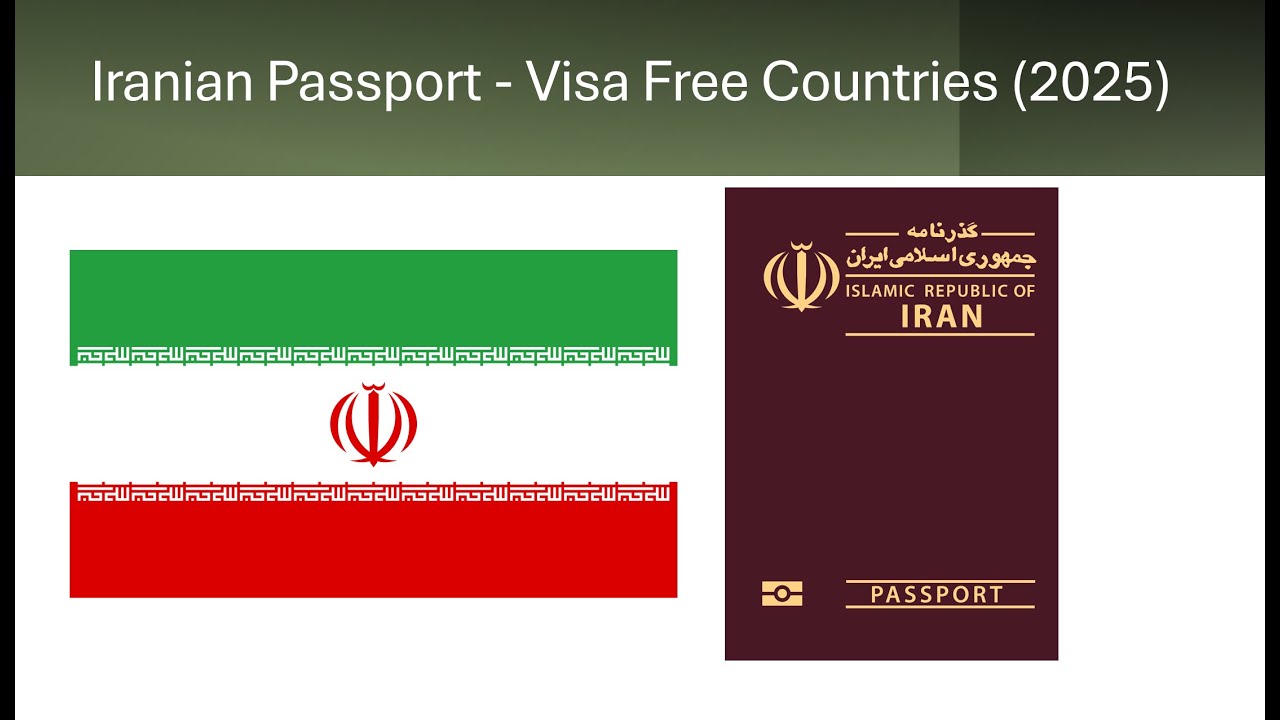 Iranian Passport Visa Free Countries (2025) | Visa on Arrival | ETA ...