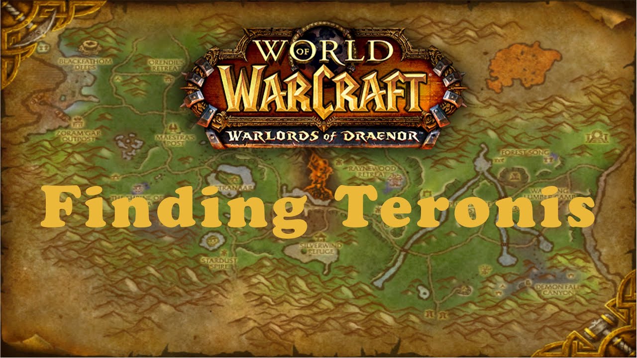 World of Warcraft Quest: Finding Teronis (Alliance) - YouTube