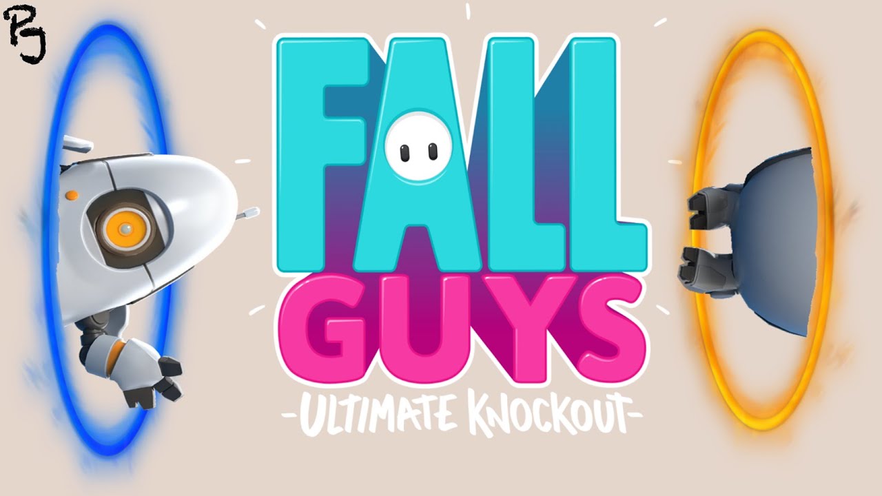 Fall Guys Gameplay feat. P-body from Portal! - YouTube