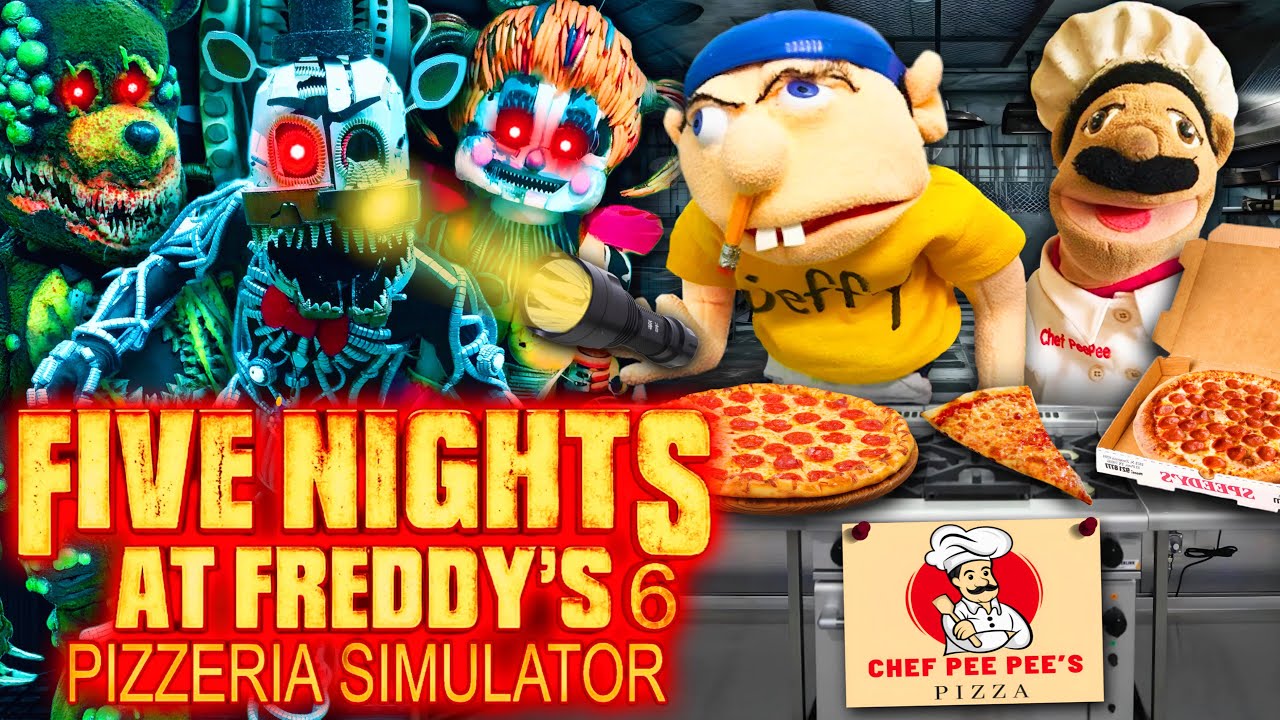 Ep 1 De Fnaf Pizzeria Simulator Youtube Freddy Fazbear's Pizza Place