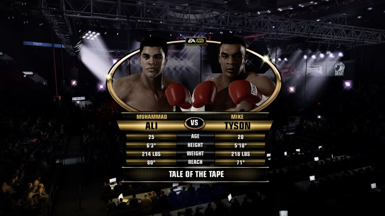 Muhammad Ali VS Mike Tyson - Fight Night Champion - YouTube