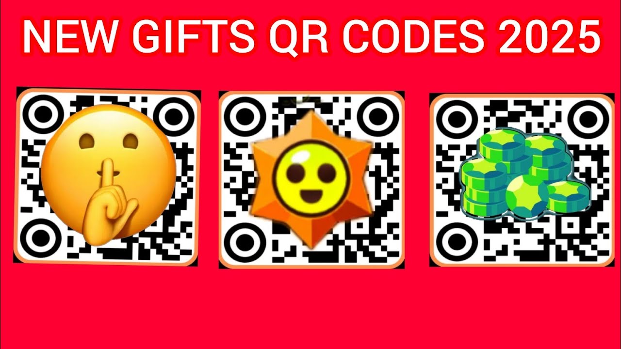 NEW 2025 😯 FREE GIFT QR CODE 2025 🏆BRAWL STARS QR CODE 💔 QR CODE BRAWL ...
