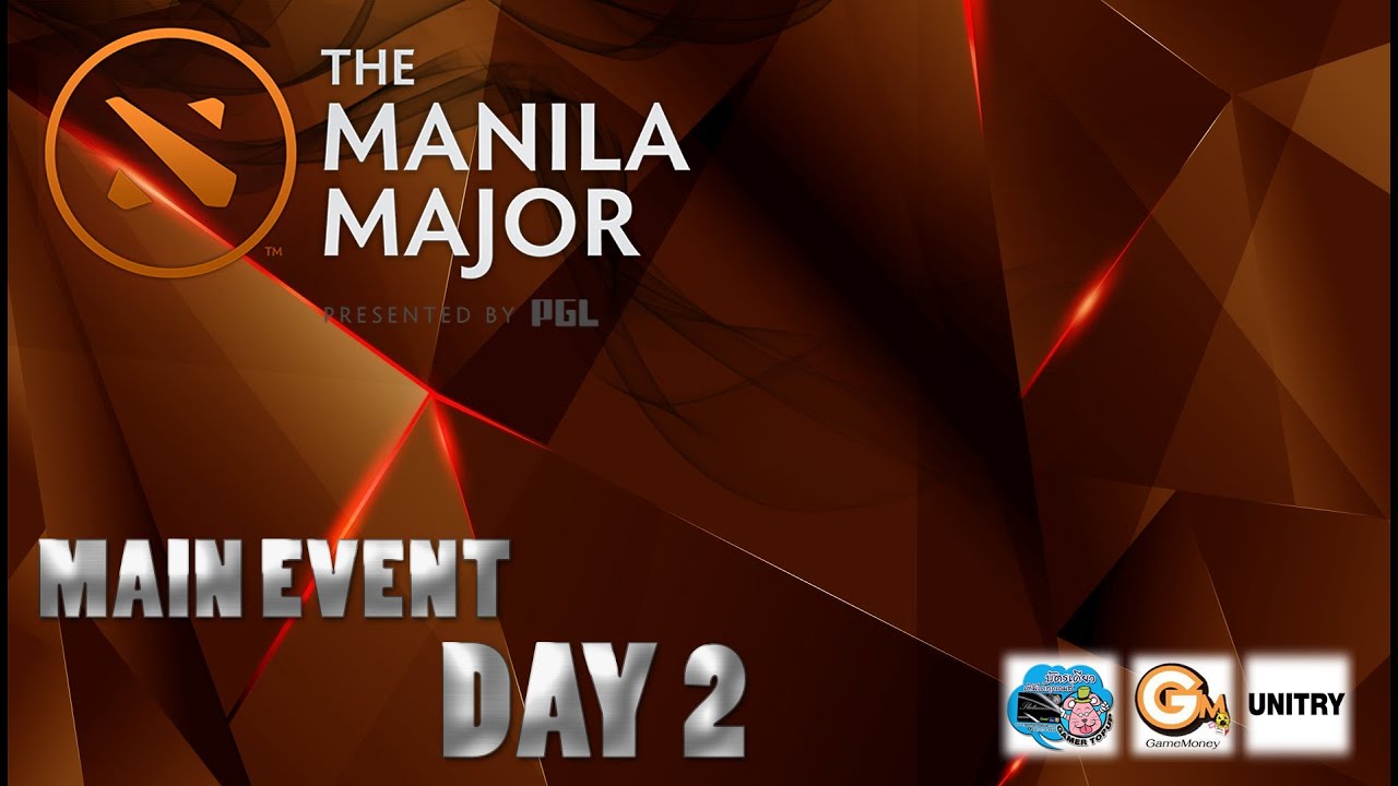 [ DOTA2 ] The Manila Major 2016 #MAIN EVENT #DAY 2 - YouTube