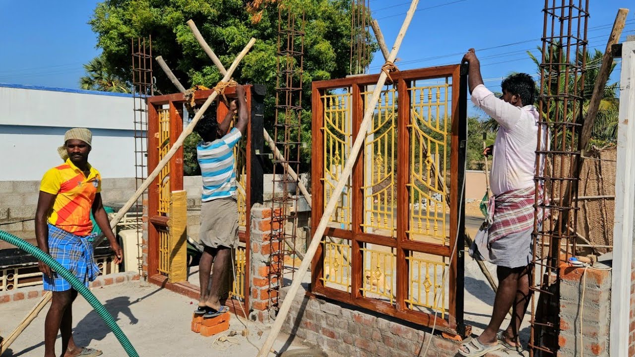 Techniques&Install Wooden Window Design Accurately|House Window Fitting ...