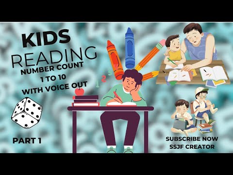 Kids Learning Number Count 1 to 10 Voice over - YouTube