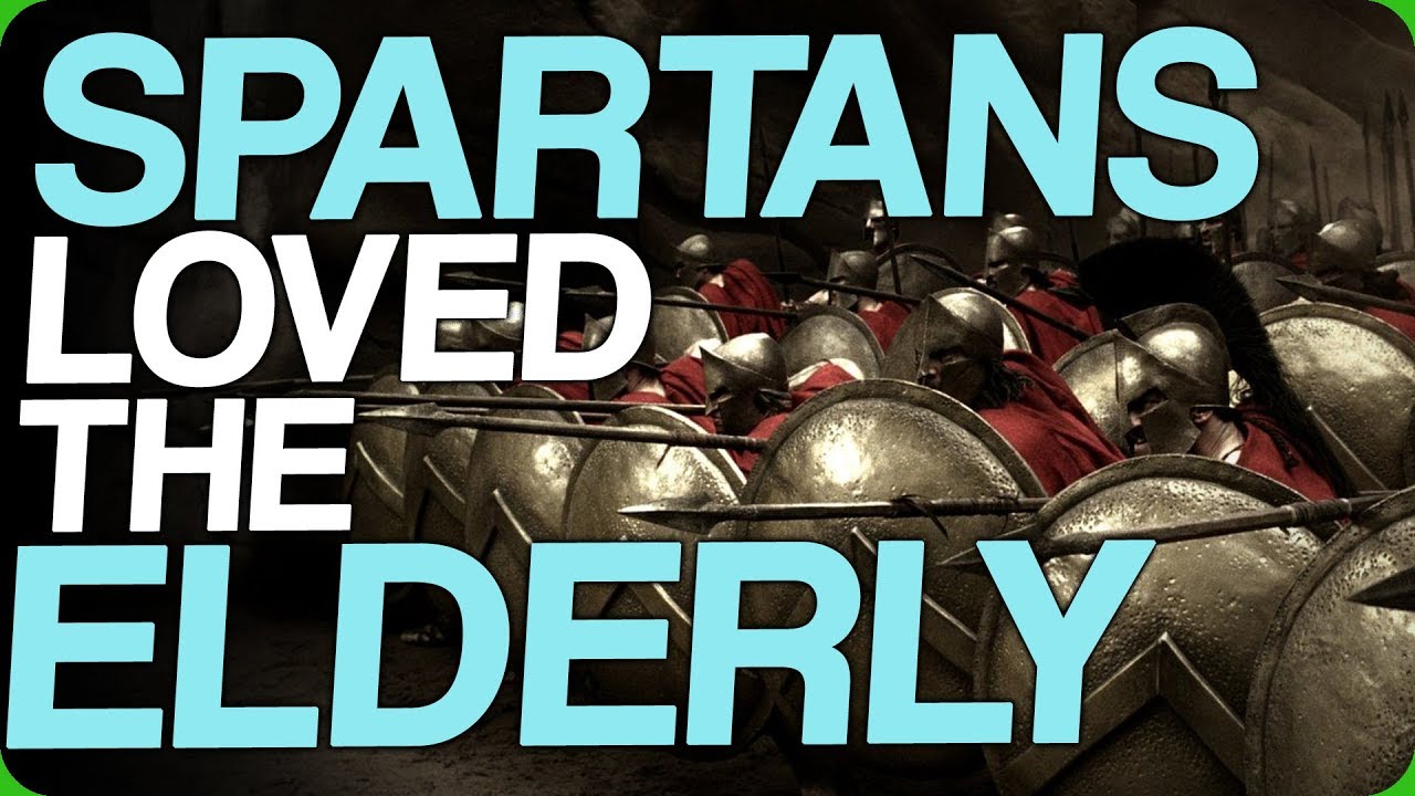 Spartans Loved The Elderly (What is Karl drinking?) - YouTube