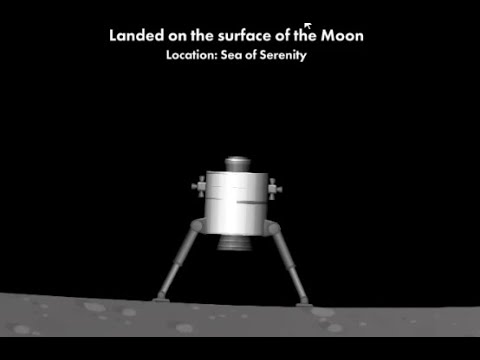 SFS Moon landing tutorial (Step By Step) - YouTube