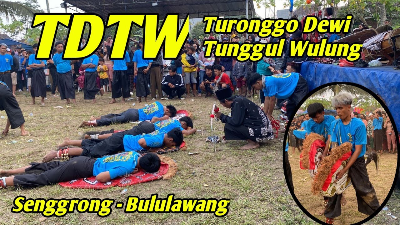 TURONGGO DEWI TUNGGUL WULUNG LIVE SENGGRONG BULULAWANG - YouTube