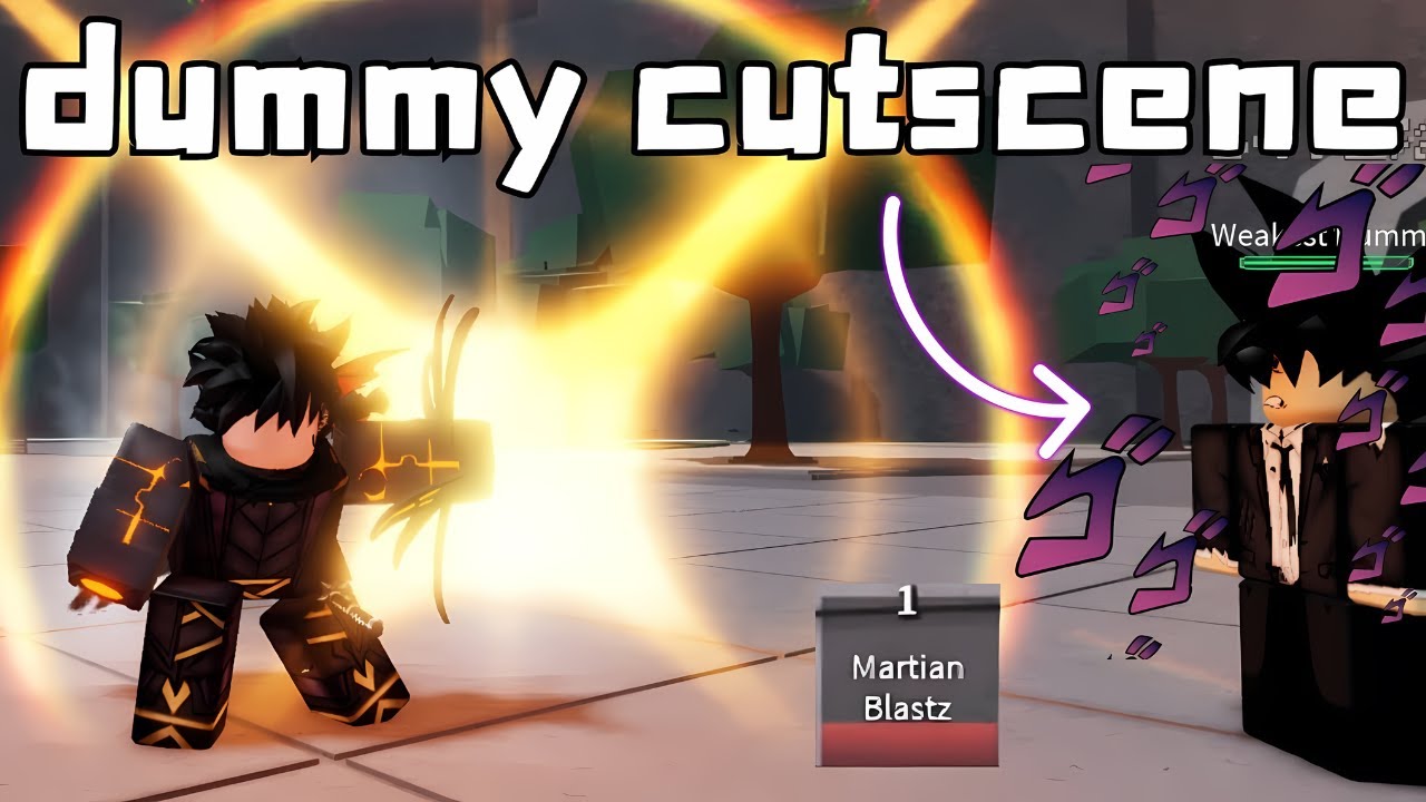 GETTING the NEW DUMMY CUTSCENE combo... | the strongest battlegrounds ...