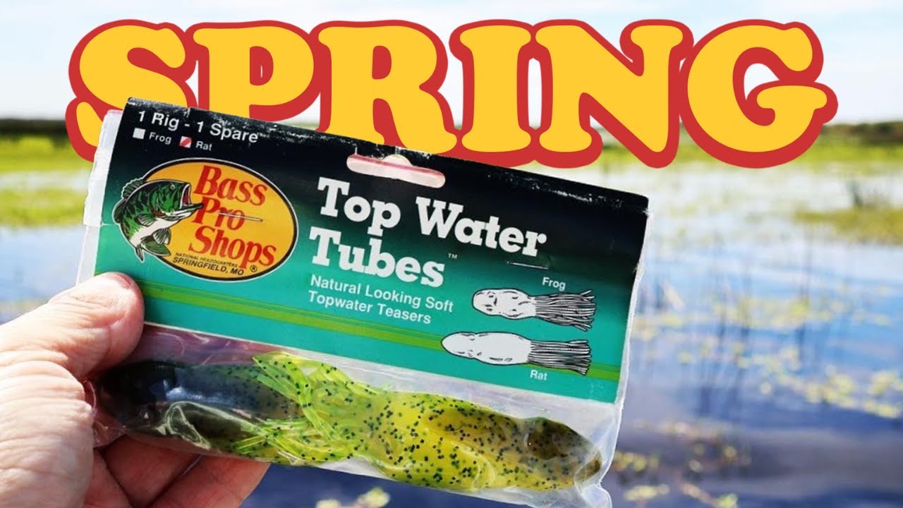 Know this secret to catching SPRING bass? (old school fishing lures ...