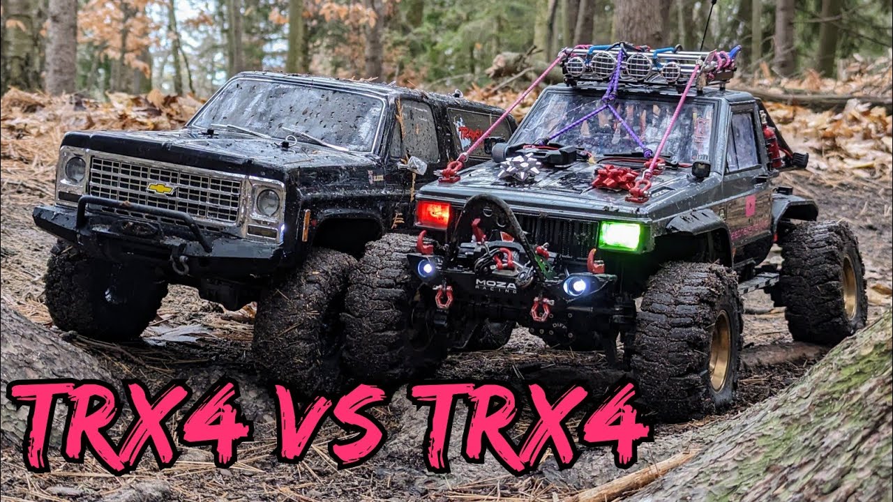 Traxxas TRX4: Stock Vs Custom Crawler - YouTube
