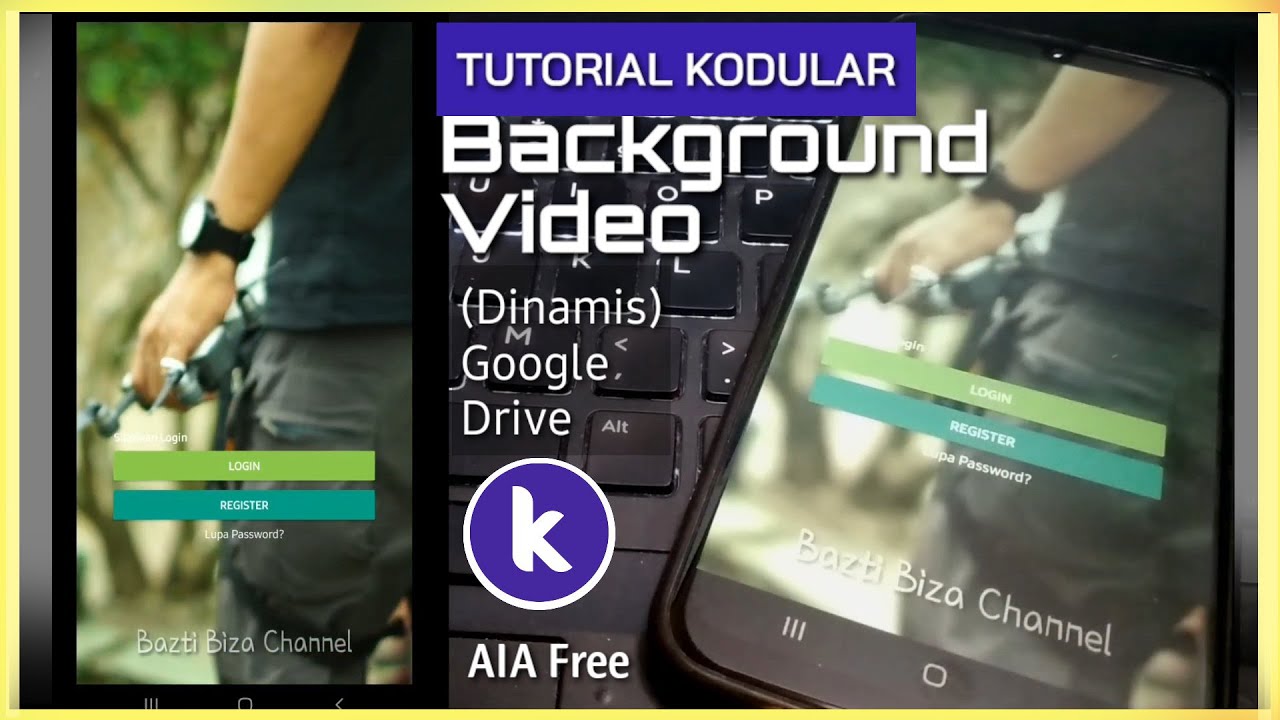 Tutorial Kodular | Background Video Dinamis dari link Google drive ...