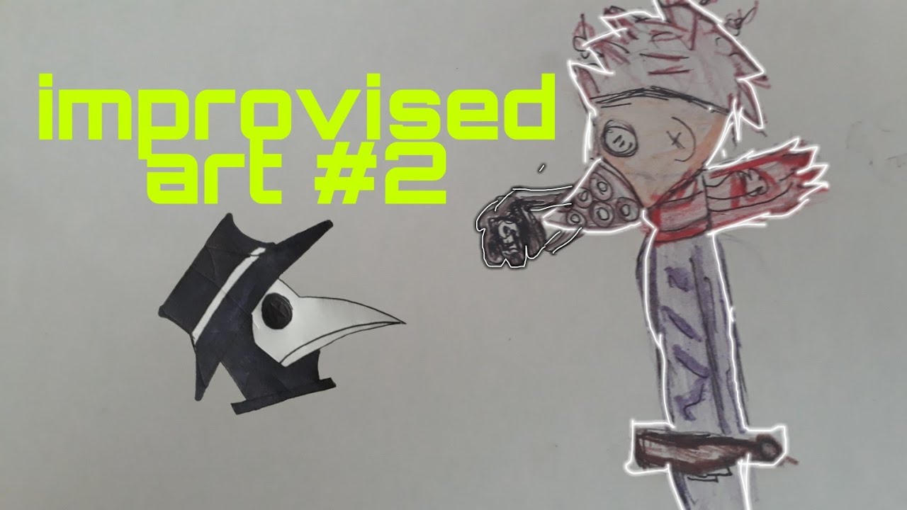 Drawing improvised arts #2 - YouTube