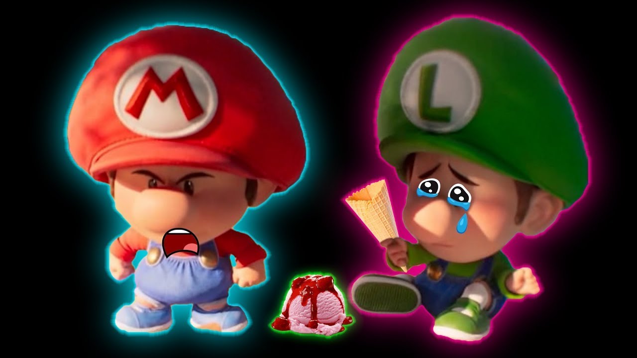 5 The Super Mario Bros. Movie "Falling" Sound Variations in 35 Seconds ...