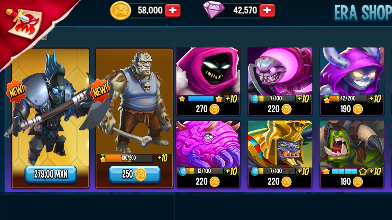 Monster Legends New Bounty Hunt 10 Monsters Free!! The Nefilslayer ...