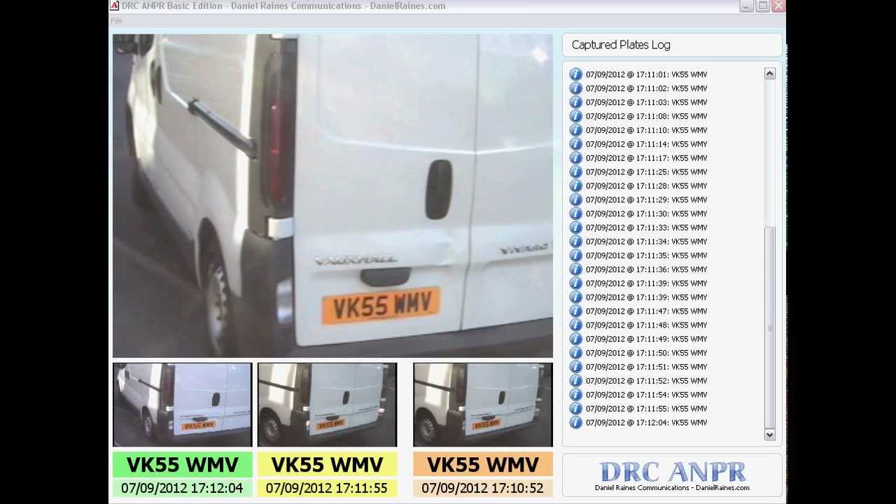 DRC ANPR - Automatic Number Plate Recognition - YouTube