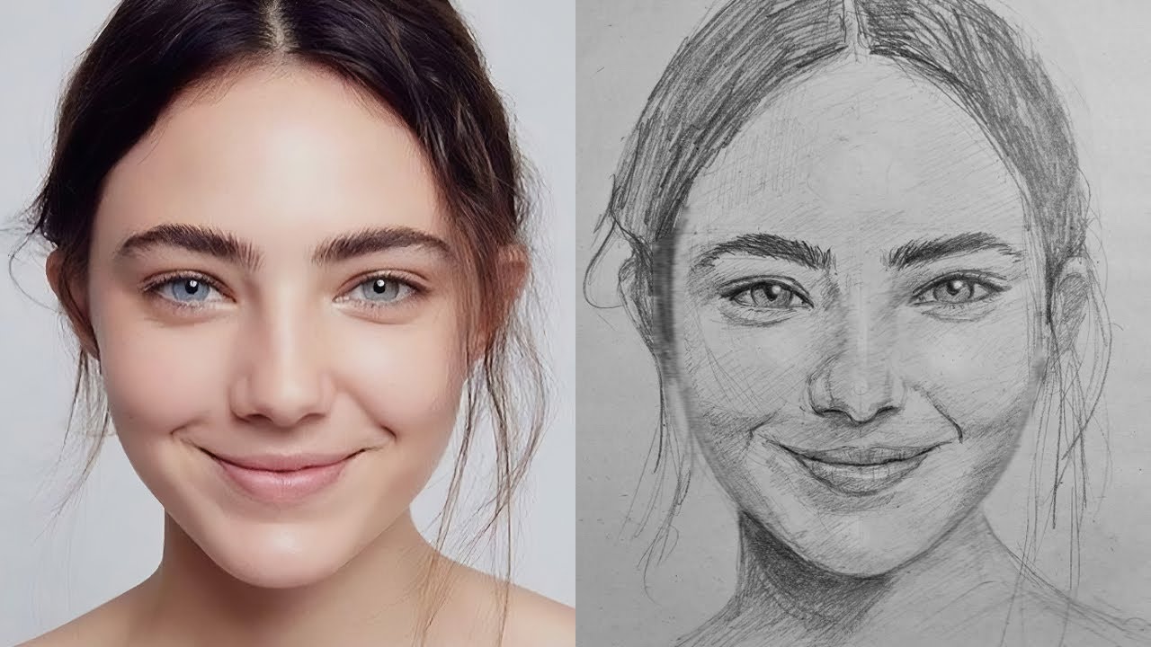 Unveiling the Amazing Secret for Drawing the Perfect Portrait - YouTube