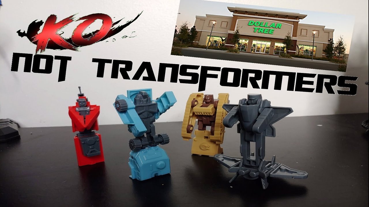 Robot Transforming Vehicle's combo video review (Not Dollar Tree ...