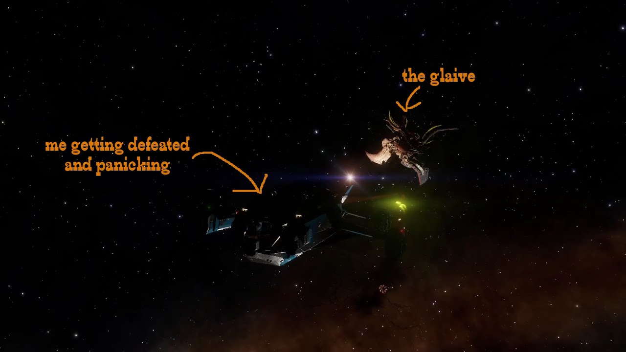 Elite Dangerous: My First Contact with a Thargoid Hunter (Glaive) - YouTube